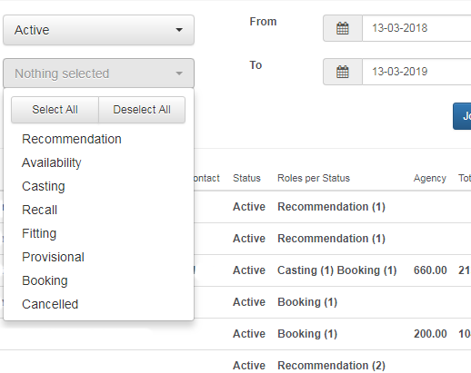Jobs | MARS Application
