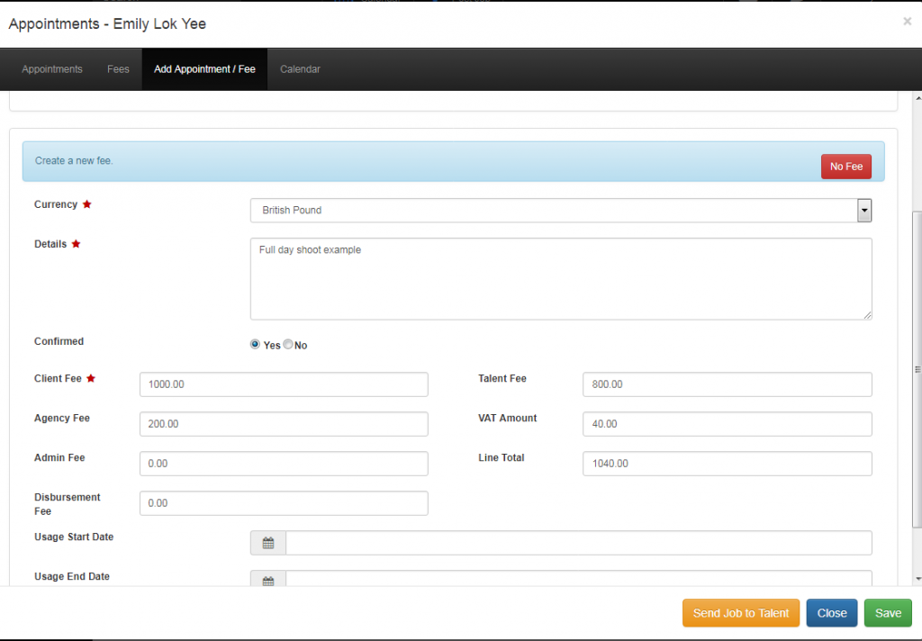 Invoicing and Accounts | MARS Application